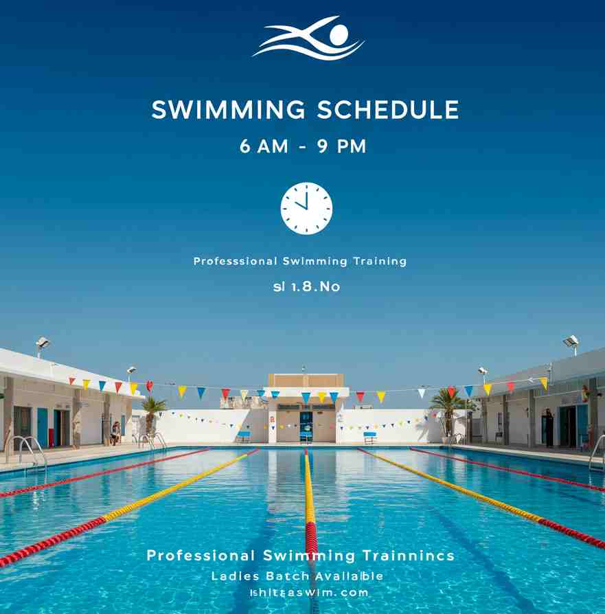 Swimming Pool Schedule & Timings | Ishita Swimming Academy | Ishita ...